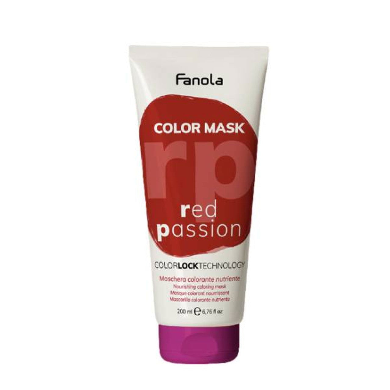 Fanola Colour Mask RED PASSION 200ml – Edge Cut, Colour, and Beauty